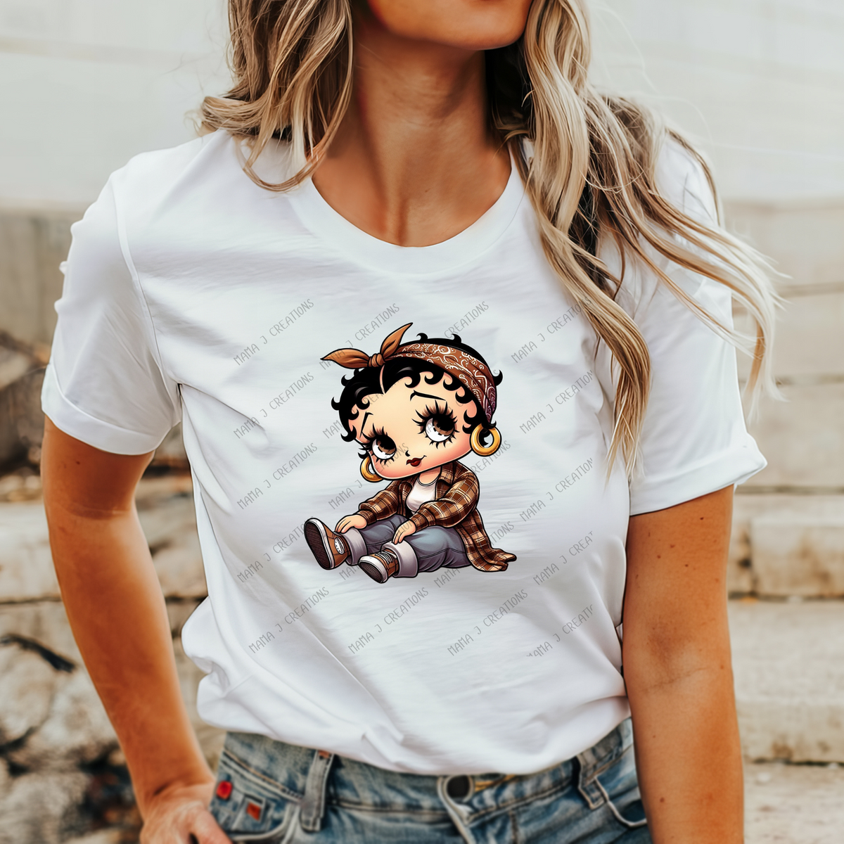 Baby Chicano Betty HTV Heat Transfer (Exclusive Design)| MamajCreations