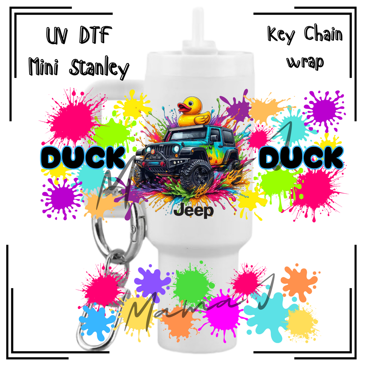 UV DTF Mini Stanley Wraps| MamajCreations